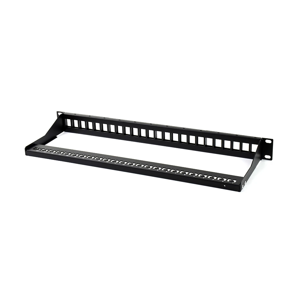 PPKJ24 | Patch Panel Modular Cat6/6A de 24 Puertos vacío Dixon