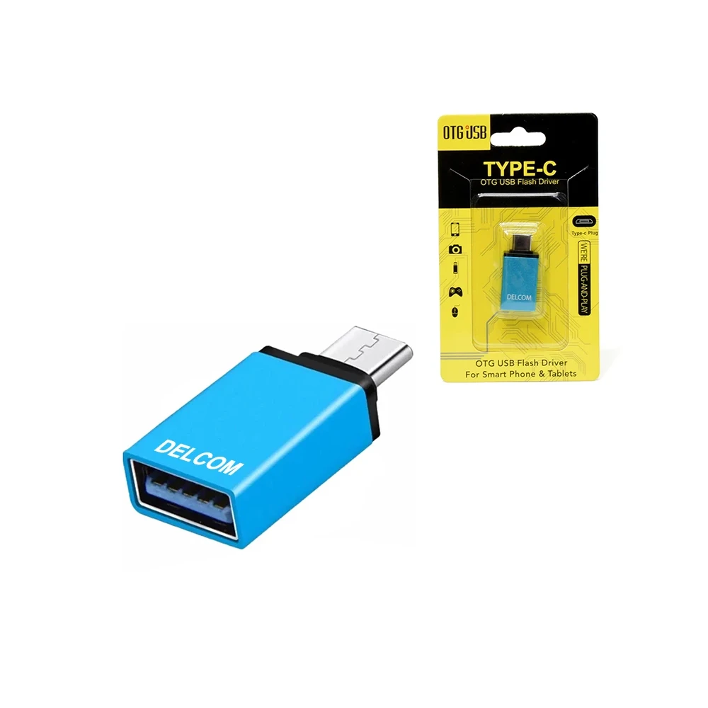 Delcom DTCA-002 | Adaptador OTG USB-C